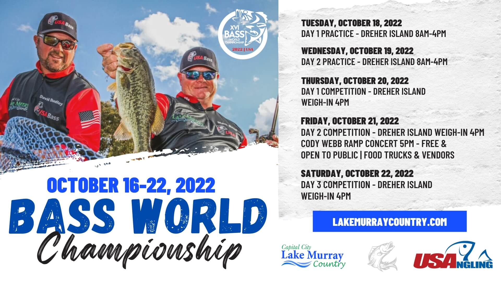 Bass World Championship - Oct 2022 - Area Fish